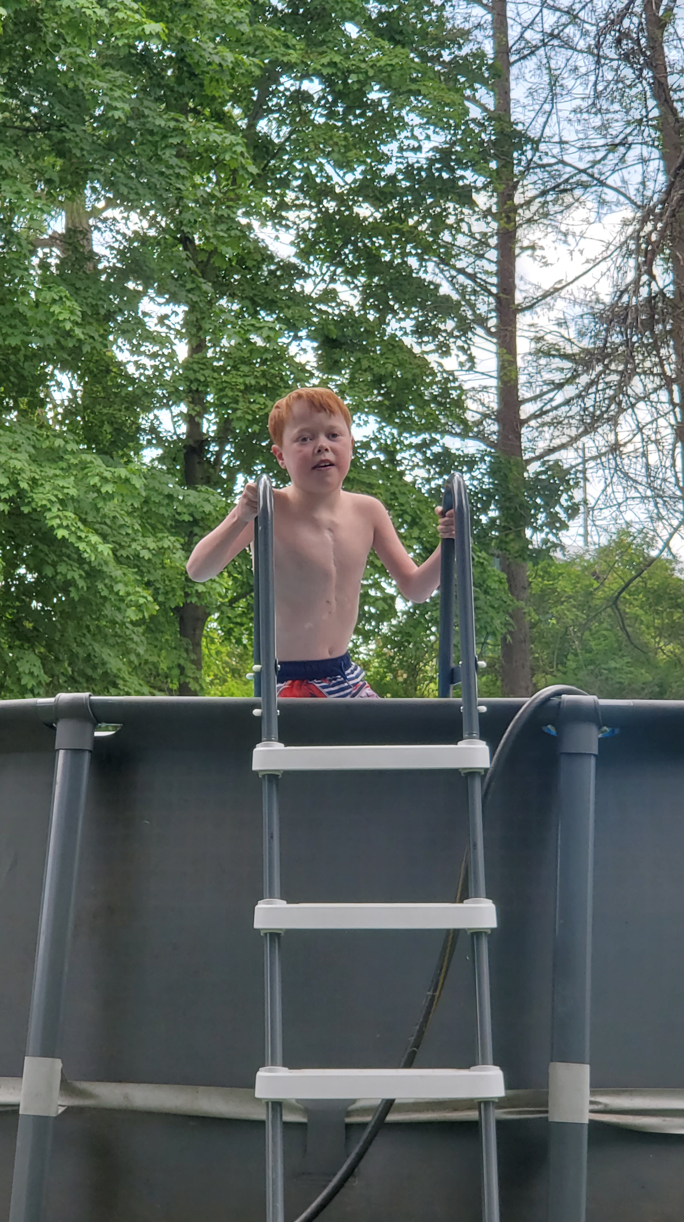 First **FREEZING** “Swim” of the Season | themiracleofmarshall
